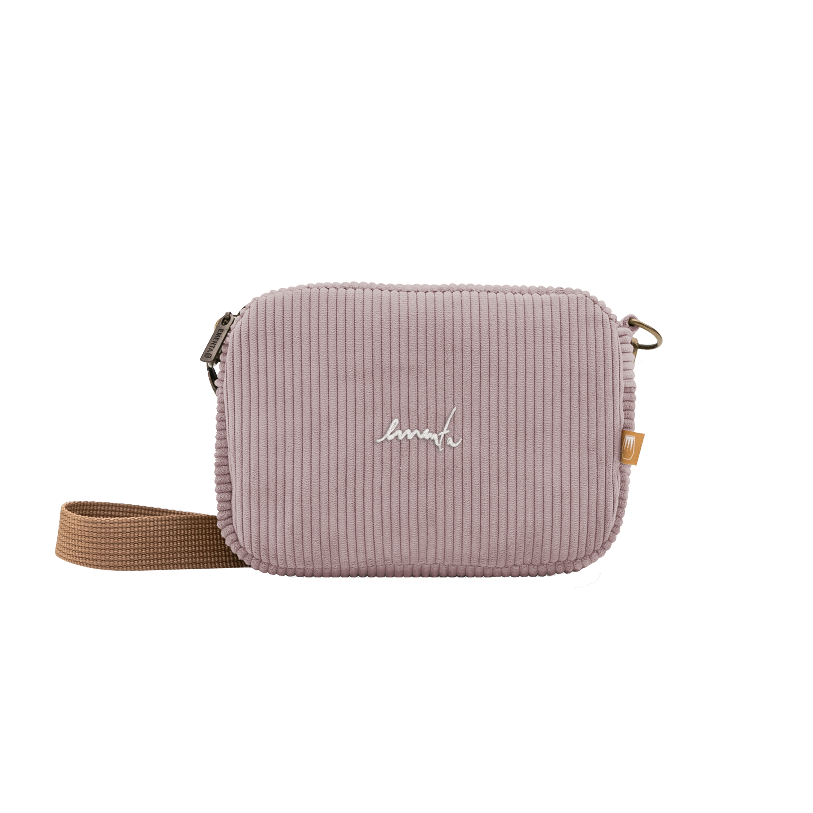 Fluffy Signature Corduroy Shoulder Bag